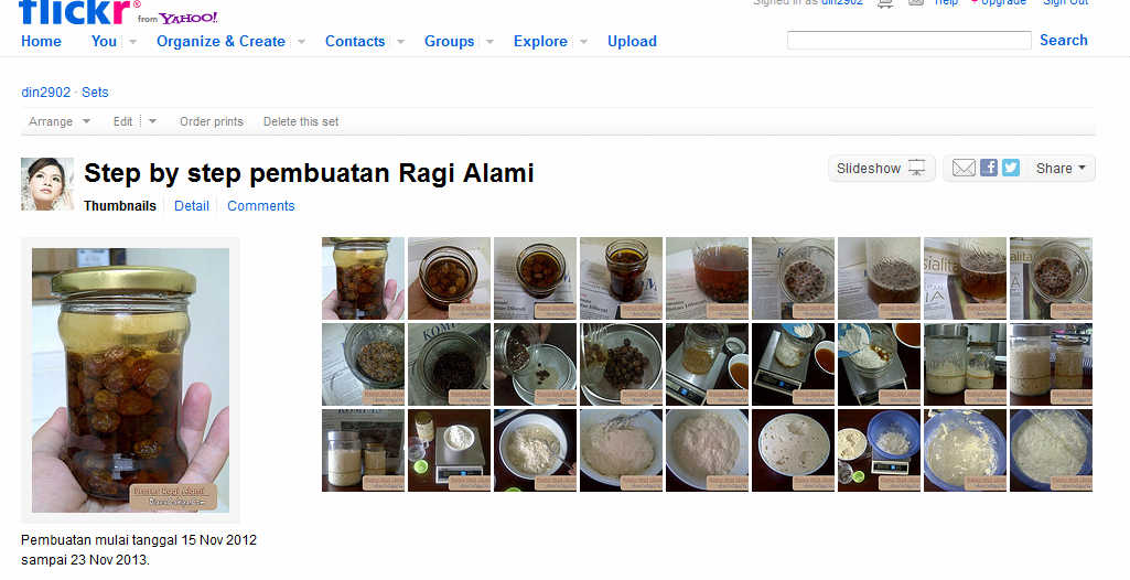 Roti Soboro dengan Ragi Alami | DianaCahya.Com